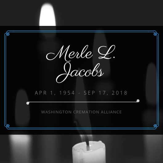 Merle L. Jacobs Obituary - Western Cremation Alliance